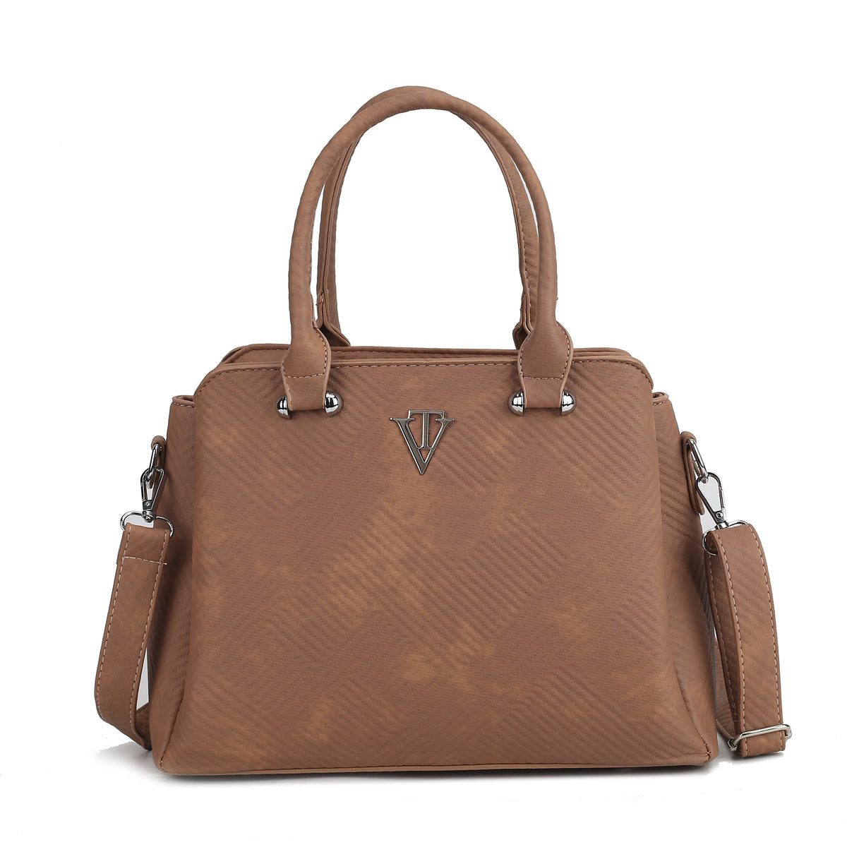 CLASSIC CAARY TRI COMPARTMENT HANDBAG-VENUTTI – VENUTTI INTERNATIONAL